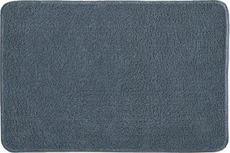 Kleine Wolke Badteppich Ricco mit 65 x 115 cm in Iceblue aus 100% Polyester