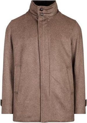 Herno Manteau uni mi-long en cachemire