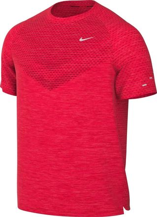 Nike Nike Herren Dfadv Stride Ss T-Shirt, Bright Crimson/Htr/Reflective, L