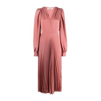 Twinset Midi Tageskleid - - Dresses - Damen - Rosa - L