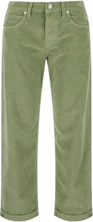 Roy Rogers Pantalon droit New Oskar - Femme - Pantalons - Vert - Taille: W29