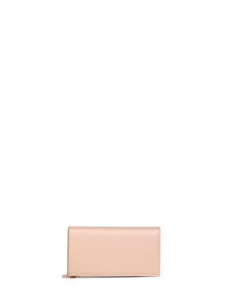 Stella McCartney Womens Vertical Tri-Fold Wallet Blush Pink Polyamide & Purses