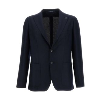Tagliatore Montecarlo Operata Jacke - - Jackets - Herren - Blau - 2XL