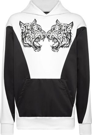 Plein Sport Herren, Sweatshirts & Hoodies, Wei&szlig;, 3XLGr&ouml;&szlig;e