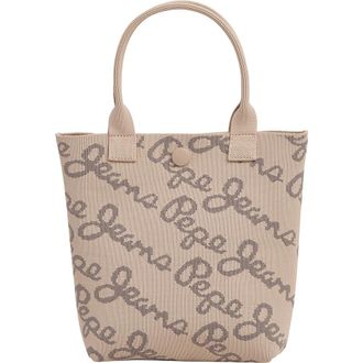 Pepe Jeans London Damen Gutrun Tasche, Braun (Sand Beige)