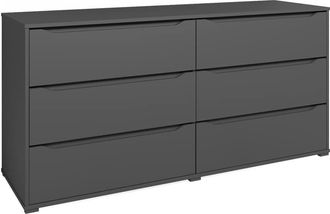 Vicco Kommode Ruben, Kommodenschrank, Anthrazit, 160.2 x 77.6 cm