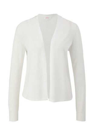 s.Oliver Cardigan Strickjacke Feinstrick-Cardigan aus reiner Viskose
