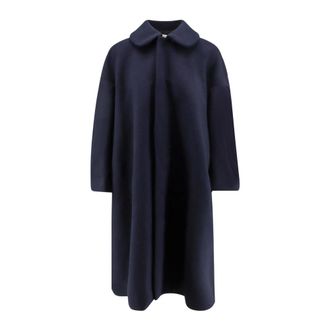 Comme Des Gar&ccedil;ons Femme, Manteaux, Bleu, Taille: 36 FR Collared Coat