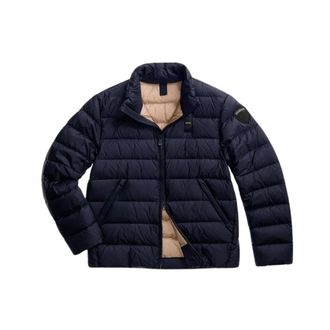 Blauer Austin Steppjacke - - Jackets - Herren - Blau - L