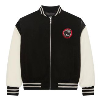 GCDS Gcds - Varsity Bomber - Femme - Vestes - Noir - Taille: 46 FR