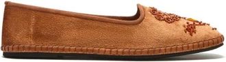Maliparmi Maliparmi, Femme, Chaussures, Jaune, Taille: 36 EU The Precious Velvet Babouche-Bijoux