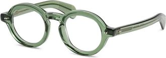 Moscot unisex, Accessoires, Vert, Taille: 46 MM Foygel OPT Eyeglasses