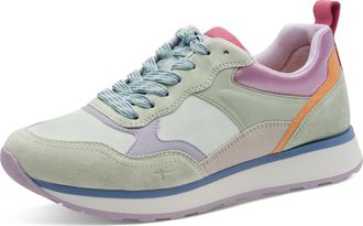Tamaris Damen Sneaker Low, gr&uuml;n, 41 EU