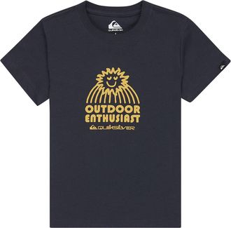 Quiksilver T-Shirt Ev Spot On EQKZT03571 Dunkelblau Regular Fit