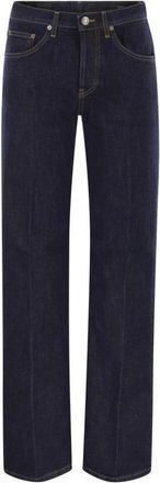 Dondup Femme, Jeans, Bleu, Taille: W29 Jacklyn Wide-leg Jeans