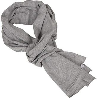 Build Your Brand Jersey Scarf, Echarpe Mixte, Heather Grey, One Size