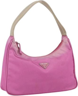 Prada Mini sac &agrave; main Pre-owned - Femme - Pre-owned - Rose - Taille: ONE Size
