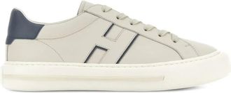Hogan Low-Top Sneaker - Low-Top Sneakers With Silk And Nylon Upper - Gr. 10 - in Wei&szlig; - f&uuml;r Damen