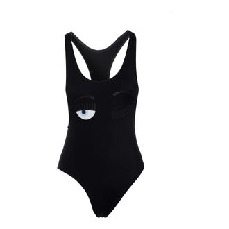 Chiara Ferragni Einteiliger Badeanzug - - Swimwear - Damen - Schwarzk - XS