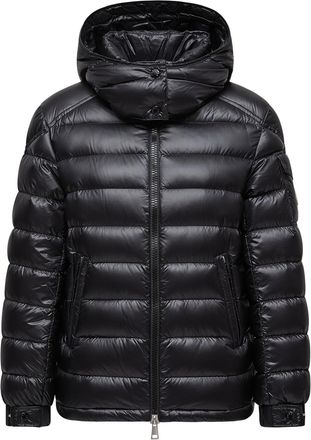 Moncler Moncler Doudoune Courte &Agrave; Capuche Dalles, Femme, Noir, Taille: 00