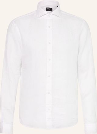 Strellson Leinenhemd Ceasar Slim Fit weiss