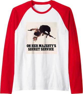 JAMES BOND 007 On Her Majestys Secret Service Raglan