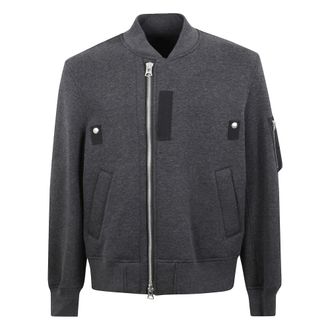 sacai Herren, Sweatshirts & Hoodies, Grau, XLGr&ouml;&szlig;e