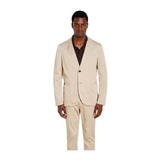 Mason's Da Vinci Travel Blazer - - Jackets - Herren - Beige - M