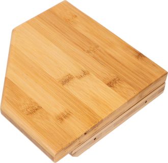 Cabilock Rustikales Dreieckiges Eck Wandregal aus Wandmontierter Organizer für Küche und Bad Platzsparendes Wandregal zur Stilvollen Aufbewahrung und Dekoratio