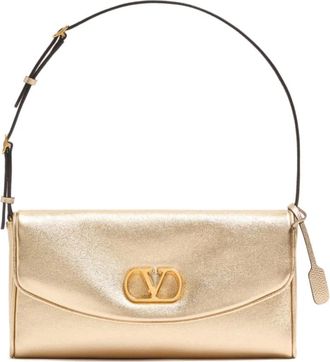 Valentino Garavani Femme, Sacs, Jaune, Taille: ONE Size DeVain Small Shoulder Bag