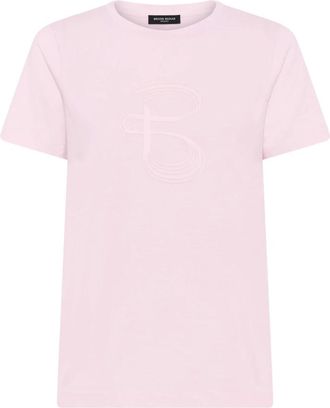 Bruuns Bazaar Femme, Tops, Rose, Taille: 38 FR T-shirt Classique