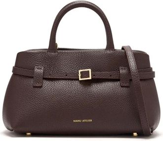 Manu Atelier sac porté épaule Le Cambon 25 - Marron