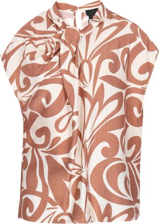 Dreimaster Dreimaster Bluse Frauen Beige