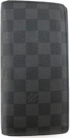Louis Vuitton Portefeuilles Pre-owned en toile - Homme - Pre-owned - Noir - Taille: ONE Size