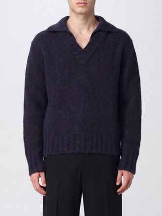 Dolce & Gabbana Lang&auml;rmliger Pullover mit V-Ausschnitt aus Alpaka-Wollmischung