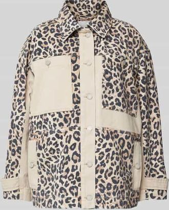 Lala Berlin Oversized Jeansjacke aus Baumwolle