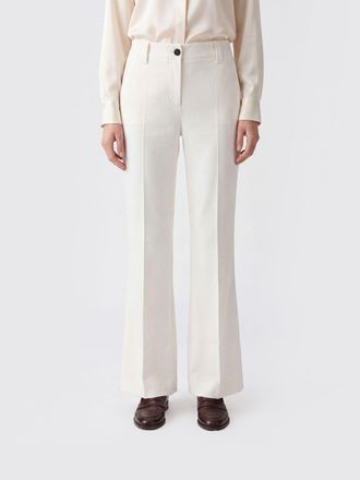 Brunello Cucinelli Pantalon Femme couleur Blanc