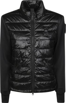 Blauer Femme, Vestes, Noir, Taille: 38 FR Biker Ny Felpa