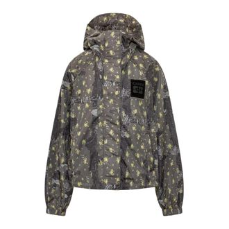 Ganni Flyweight Hooded - - Jackets - Damen - Mehrfarbig - L/XL