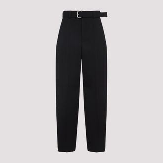Bottega Veneta Pantalon ceintur&eacute; en laine Bottega Veneta