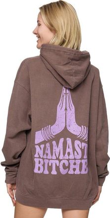 Worldclassca Hoodie Worldclassca Oversized Hoodie NAMASTE Kapuzenpullover Sweatshirt