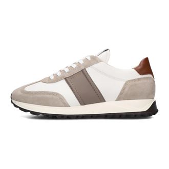 Nubikk Beige Leder Low Top Sneakers - - Shoes - Herren - Beige - 41 EU