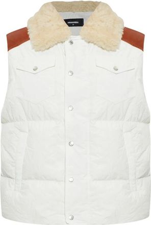 Dsquared2 Gilet matelass&eacute; - Homme - Vestes - Blanc - Taille: M