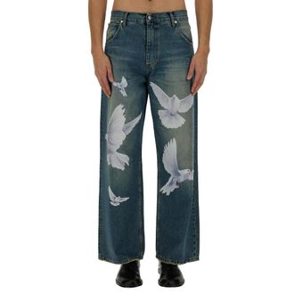 3.Paradis Homme, Jeans, Bleu, Taille: W34 Freedom Doves Jeans