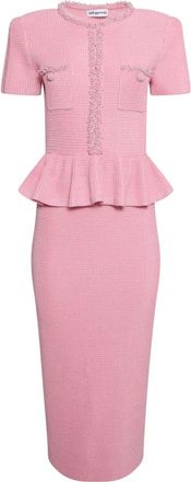 Self Portrait Femme, Robes, Rose, Taille: 40 FR Robes