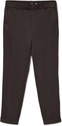 Vero Moda Vmmaya MW Pantalon Ample Solide Noos, Gâteau Chocolat, XS / 34L
