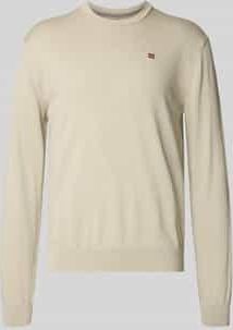 Napapijri Regular Fit Longsleeve mit Logo-Stitching Modell Droz