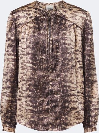 Isabel Marant Bluse Laraya aus Seidensatin