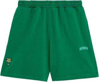 Barrow Barrow, Femme, Shorts, Vert, Taille: 38 FR Shorts en coton