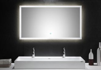 Magnolia Home Magnolia LED Spiegel 120x65 cm mit Touch Bedienung